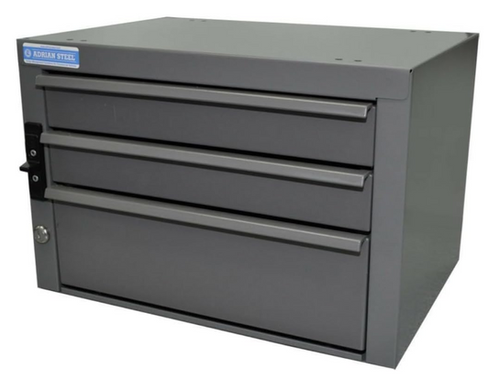 Adrian Steel 919, 3-Drawer Unit w/Lock | Badger Body