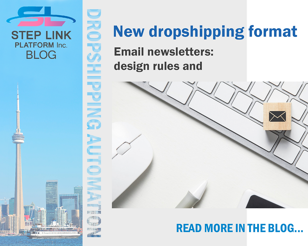 Email newsletters: design rules - Step Link