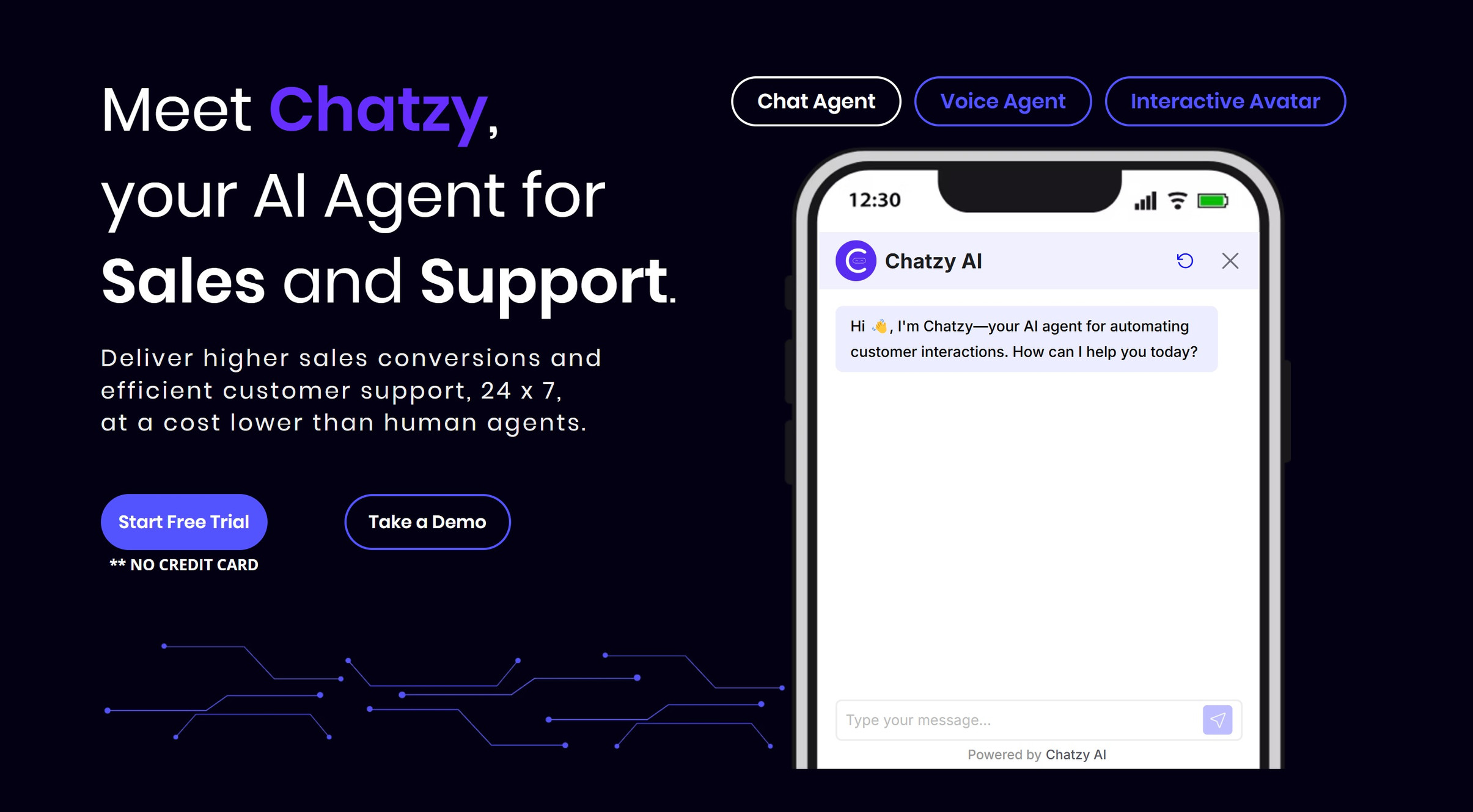Chatzy AI | Build AI Agents