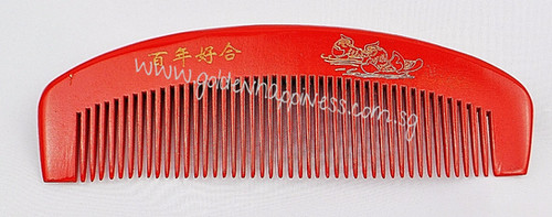 Red Hair Comb For Ladies | golden-happiness