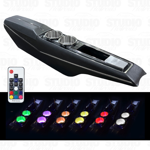 68-72 Style Console with Cup Holders and Screen | Team Chevelle