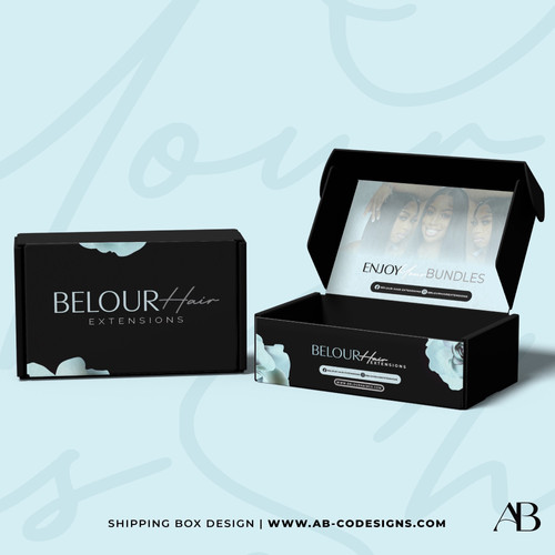 Mailing Box Design + Mockup | AB 2.0