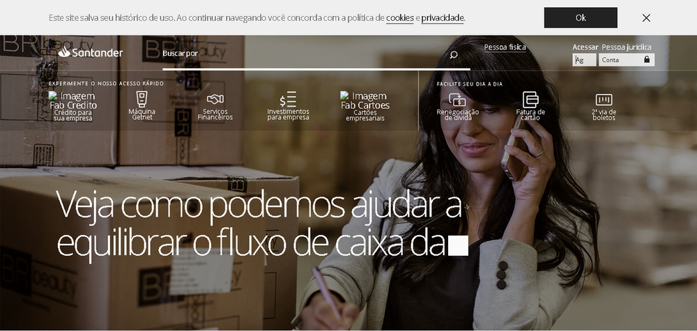 Como tirar o Extrato Bancário em Excel no Santander?