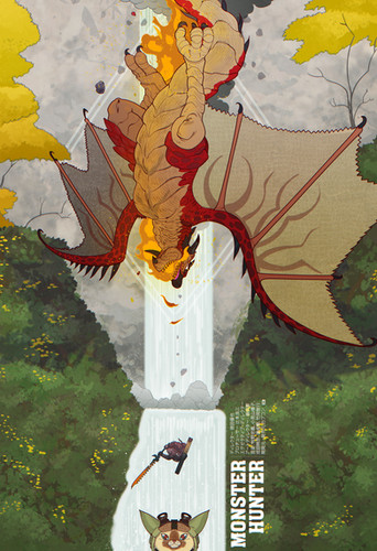 Monster Hunter Print | cheshirecatart