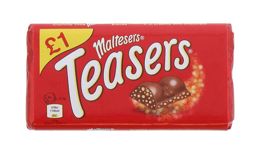 Maltesers Teasers Chocolate Bar 100g | First Choice Store