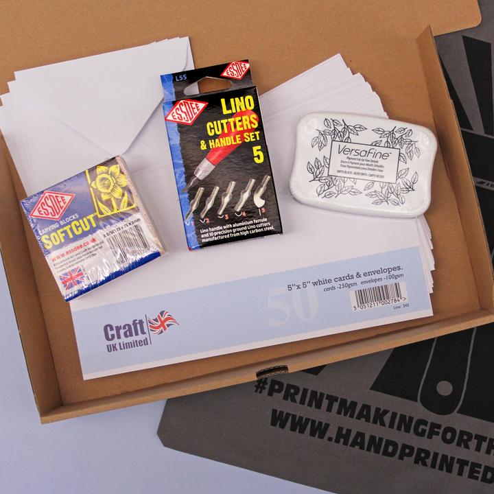 What tools and equipment do you need to make a linocut print?
