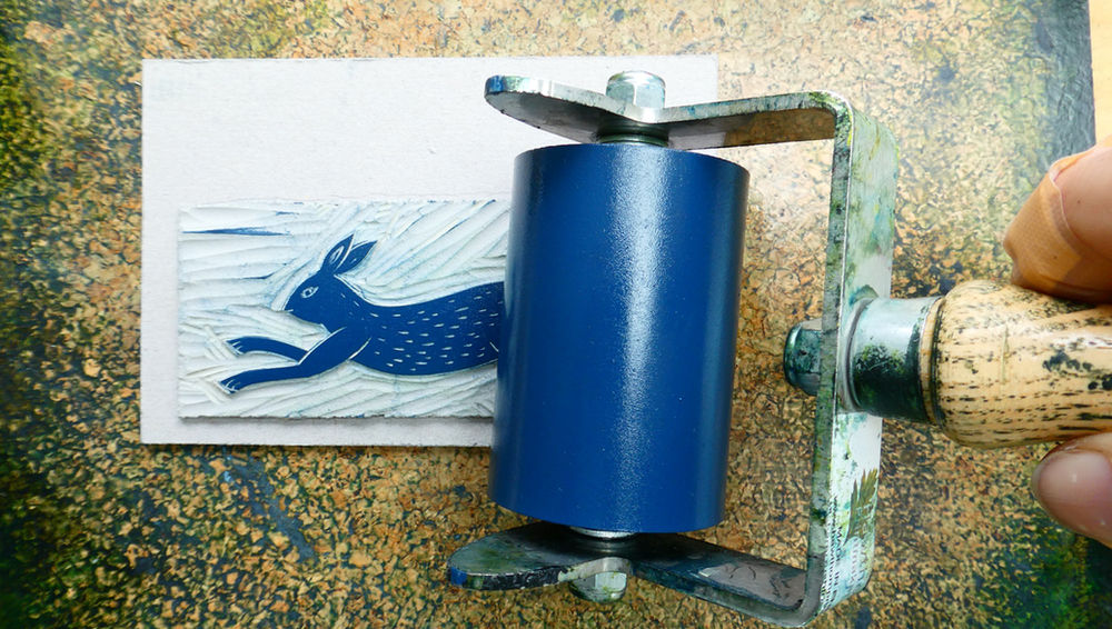 Learn how to make a two and three-colour linocut print, using the multi ...