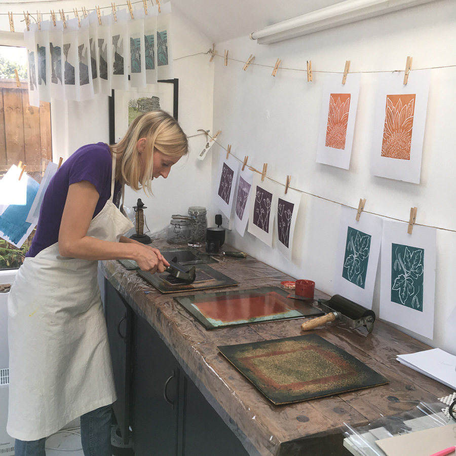 Linocut Printing Workshops - Sept 2019