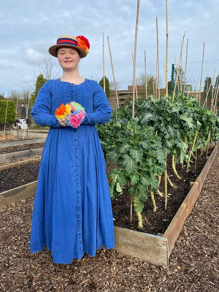Did you spot a Victorian Botanist at the Garden today?