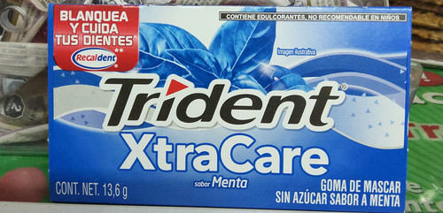 Trident Xtra Care Menta | Abarrotes San Pedro