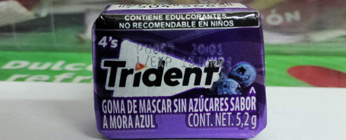 Trident Mora azul | Abarrotes San Pedro