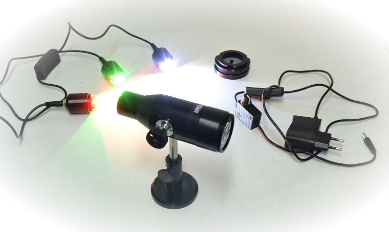 Source LED 3w couleurs | Nova Physics