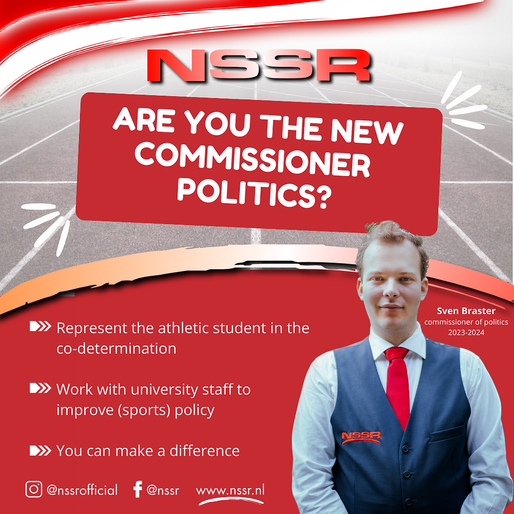 Will you be the new Commissioner of Politics 2024-2025?
