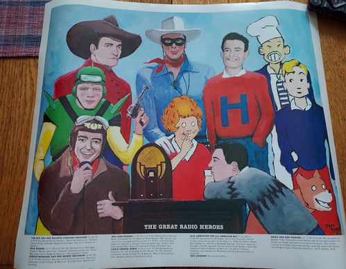 The Great Radio Heroes poster | Wabash County Museum