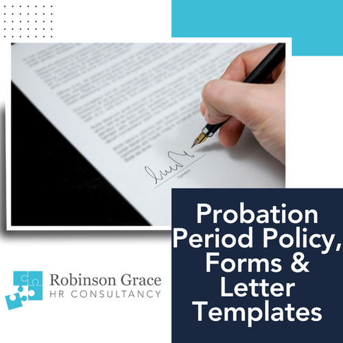 Probation Period Policy, Forms and Letter Templates | Robinson Grace HR