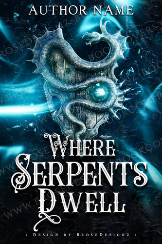 The Serpents Dwell | Premade book covers