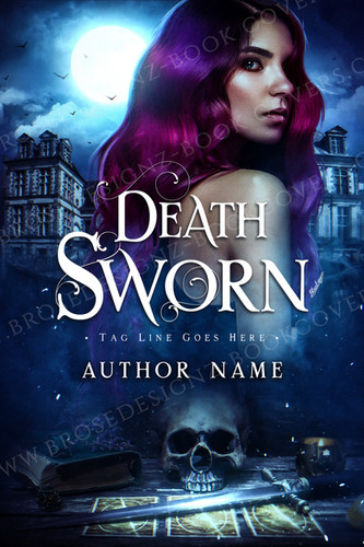 Death Sworn | Premade book covers