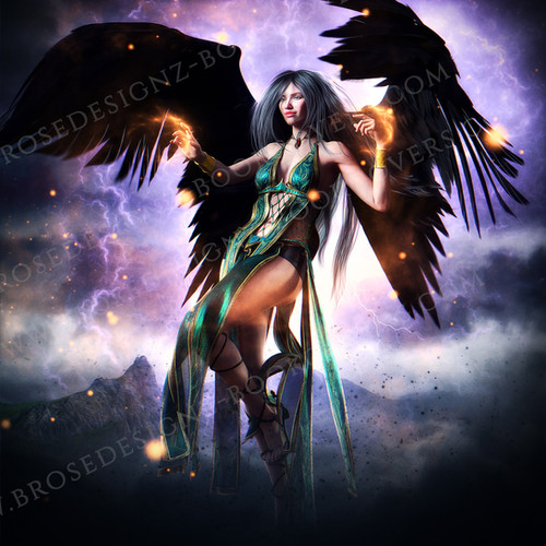 A Falen Angel | BRoseDesignz-Covers