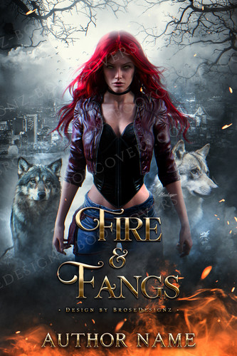 Fire and Fangs | BRoseDesignz-Covers