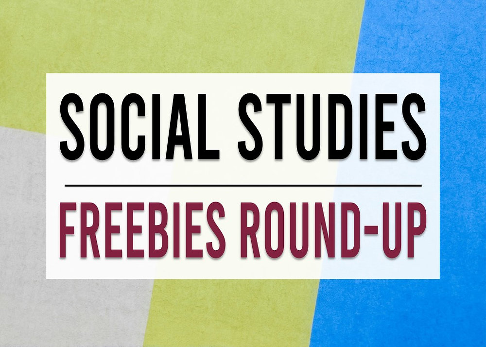 Free Social Studies Lessons Round-Up