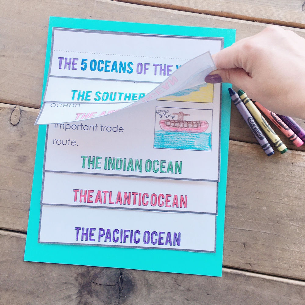 The Seven Continents and Five Oceans Complete Unit