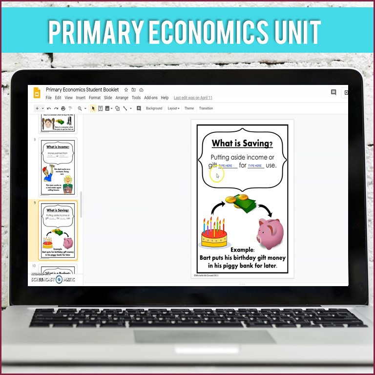 A Comprehensive, Low Prep, and Fun Elementary Economics Unit
