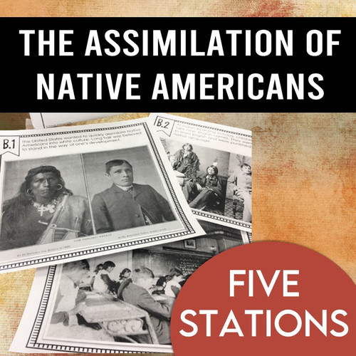 Assimilation of Native Americans: Indian Boarding Schools (STATIONS ...