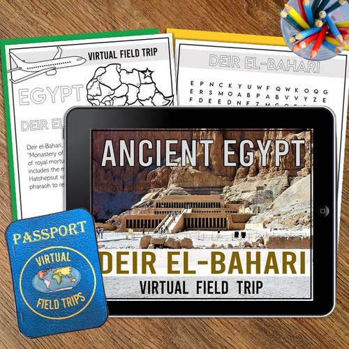 Ancient Egypt: Hatshepsut's Mortuary Temple Virtual Field Trip for ...