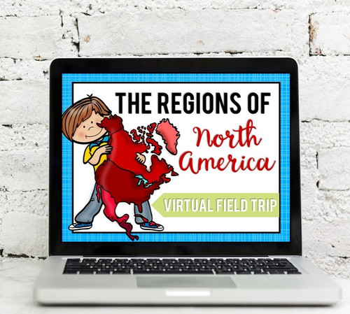 Regions of North America Virtual Field Trip Distance Learning Google ...