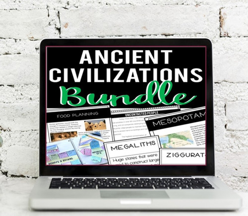 Ancient Civilizations Bundle: Hunter-Gatherer, Mesolithic-Neolithic ...