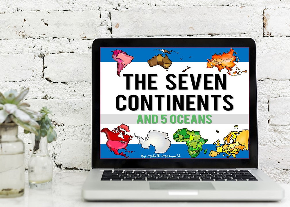 Teaching the Continents and Oceans with Remote Learning