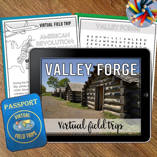 U.S. History: Revolutionary War Valley Forge Virtual Field Trip for ...