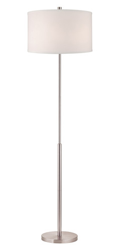 Pandora Floor Lamp - Satin Nickel | Maynedesign