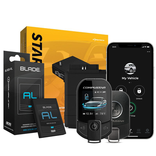 Compustar PRO LCD 2-Way Remote Start w/ Smartphone Integration ...