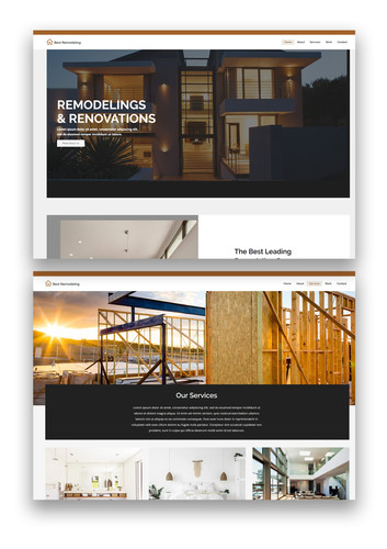 Home Remodeling 02 - Wix Website Template | All Things Wix