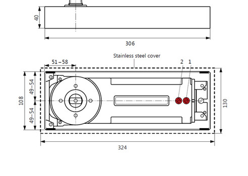 Floor Spring | Ascend Hardware