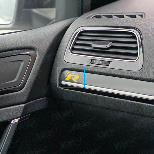 EZM Dashboard R Decal for VW Golf MK7.5 R x 1 | ezmods.co