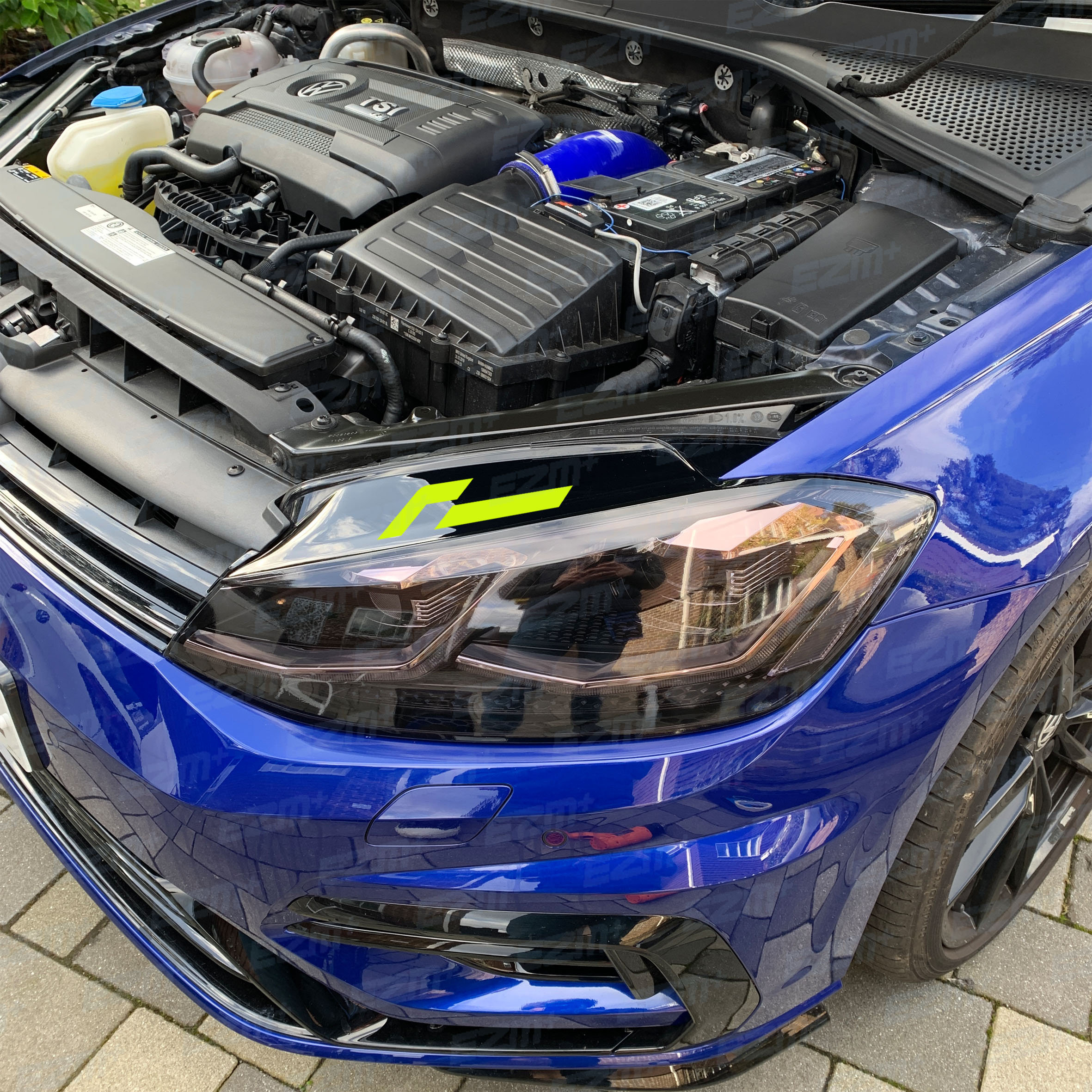 Racingline Headlight Decal x 1 for VW Golf MK7 / MK7.5 Models | ezmods.co