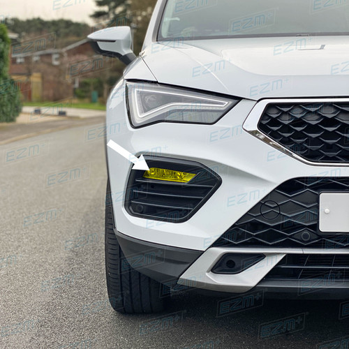 EZM Front Fog Light Tints x 2 for Seat Ateca | ezmods.co