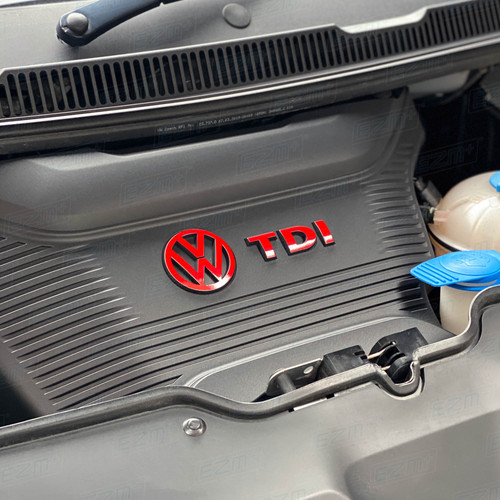 EZM Engine Cover TDI Decals for VW Transporter T6.1 | ezmods.co