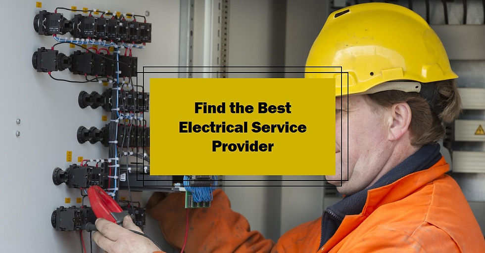 What to Look For in a Professional Electrical Service Provider?