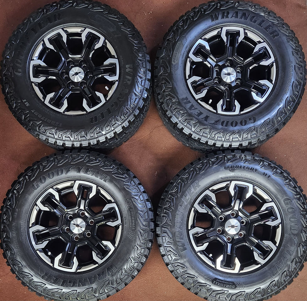 4 New 18" Chevy Silverado ZR2 1500 Wheels Tires | THE WHEEL GUY LLC