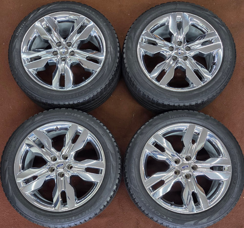 2017 OEM Chrome 20" Ford Edge Wheels. Tires | THE WHEEL GUY LLC
