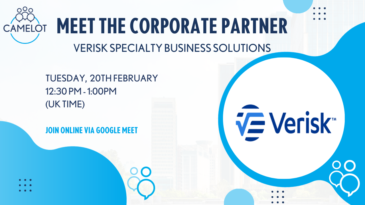 Meet the Corporate Partner: Verisk Specialty Business Solutions ...