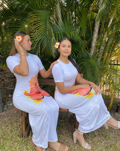 Kalia Body-Con Dress - White | Elei Island Apparel