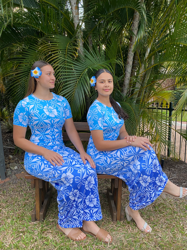 Rina Body-Con Dress - Ombre Blue | Elei Island Apparel