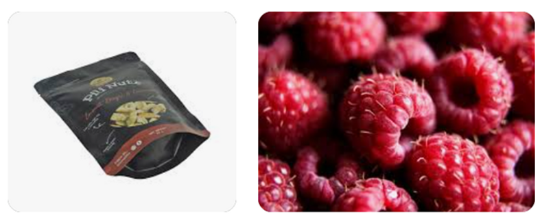 Change regular Berries Packing Pouches into stand up pouches.
