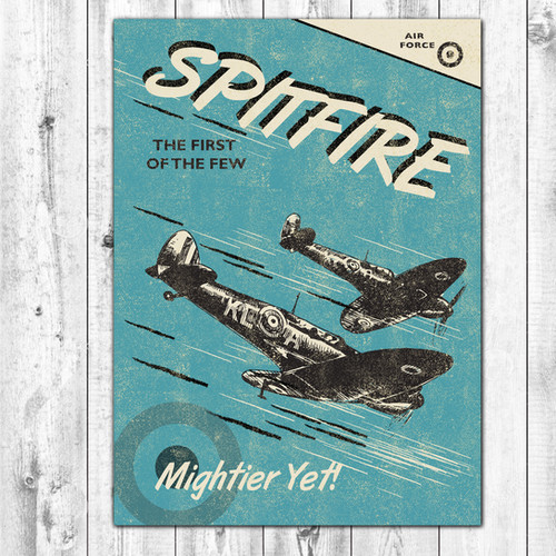 PACK of 6 Spitfire Card | rocket68