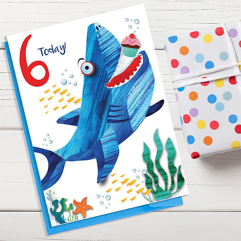 Shark Birthday Card | update-new