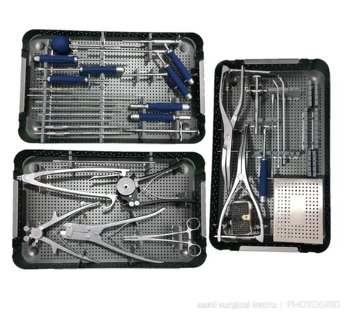 posterior cevical fixation system spine othopadic set | sami surgical ...